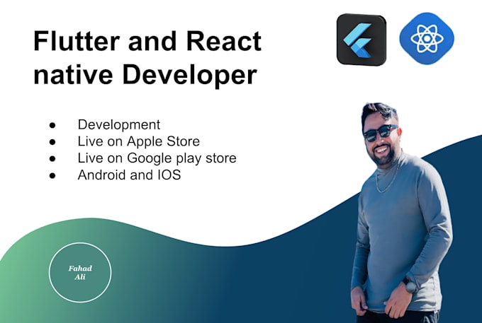 Develop flutter and react native app for you by Reactor_fahad | Fiverr