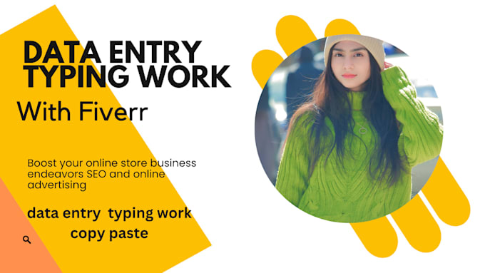 Data entry, copy paste, typing, data collection, data input by Tayyaba_zafar0 | Fiverr