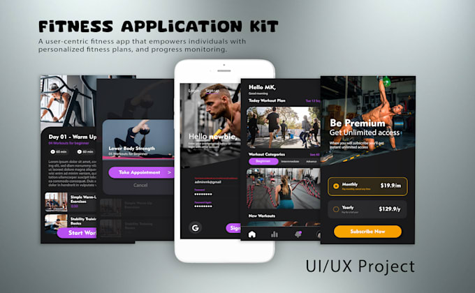 Design professional mobile app ui for ios and android by Maria_khadim | Fiverr