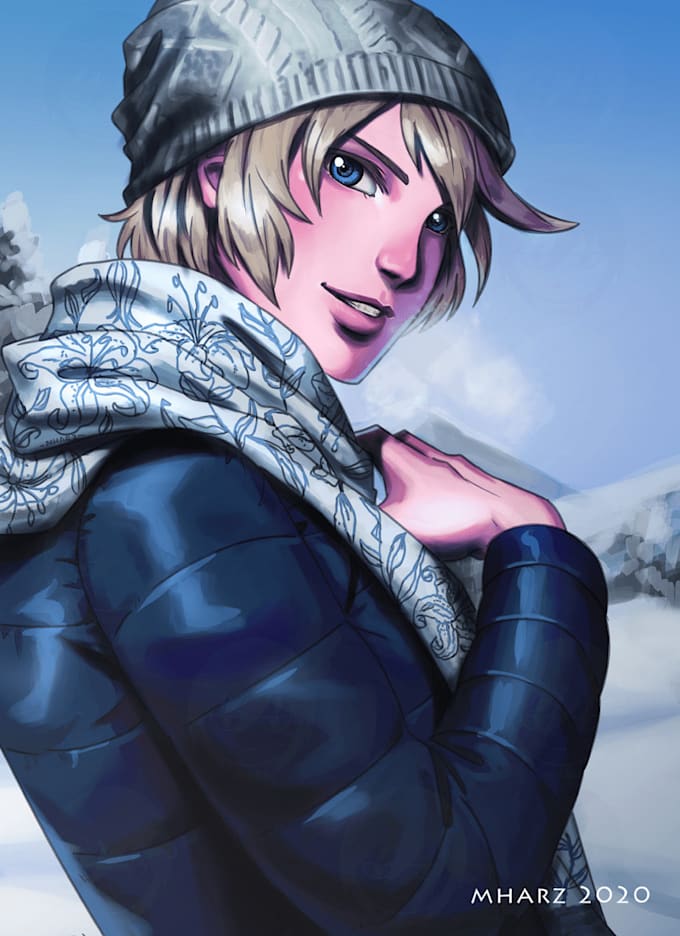 Draw your dnd character in my signature anime style by Avimharz | Fiverr