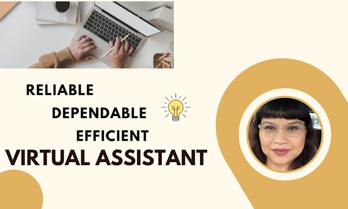 Be your reliable virtual assistant by Dewi_suan | Fiverr