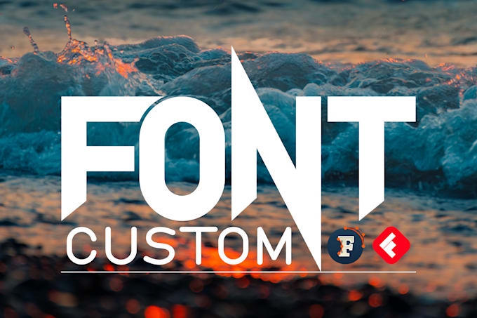 Design a professional custom font for your branding by Onlinemasud420 ...