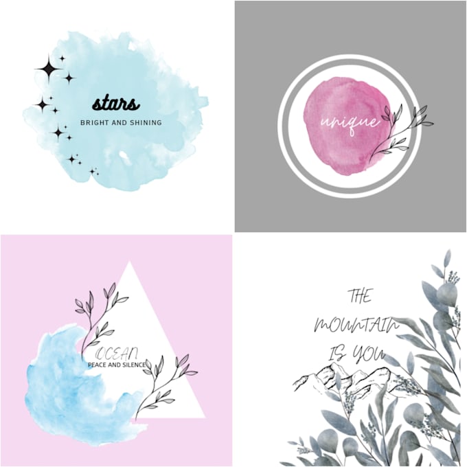 Design best and final creative and minimalist logo designs by ...