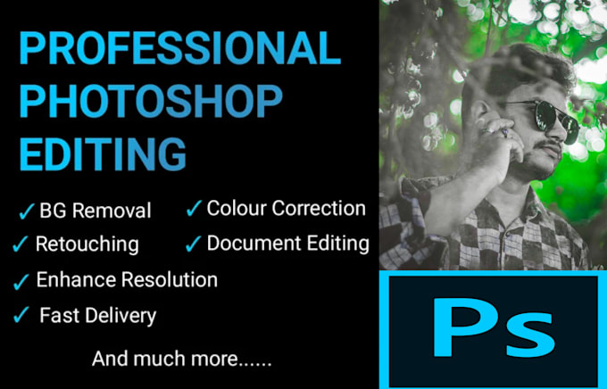 Edit professional photo using adobe ps and retouching by Csebug | Fiverr