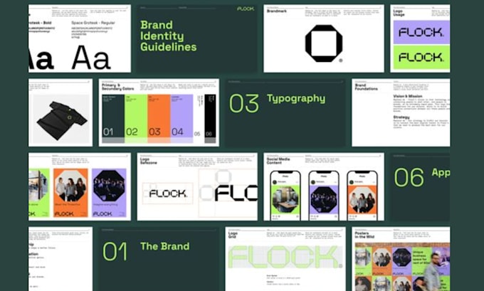 Create unique logo, corporate identity package, and brand guide by ...