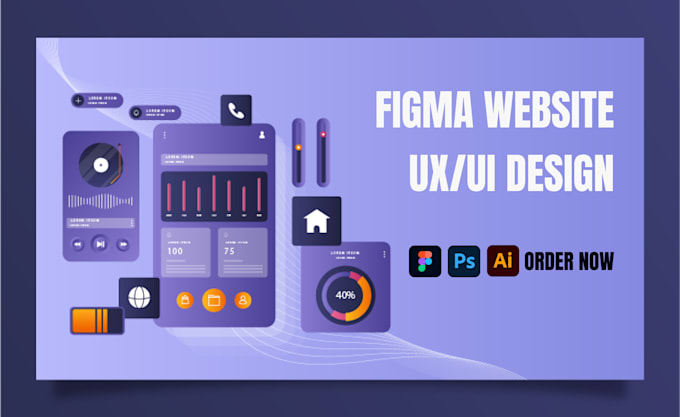 Do figma design for website template, website ui ux design by ...