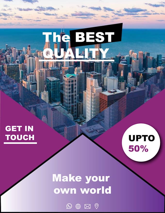 Create eye catching flyer design by Birdviewlogic | Fiverr