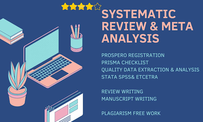 Conduct systematic review and meta analysis for you from scratch by Kobyhughes | Fiverr