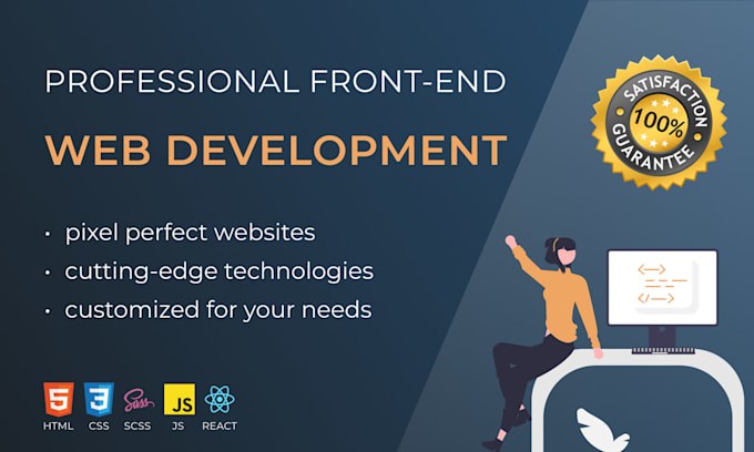 Convert your design into a pixel perfect website by Nrmtech | Fiverr