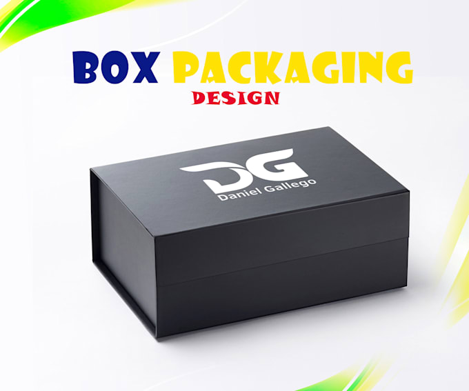 A unique product package design and label design packaging box design ...