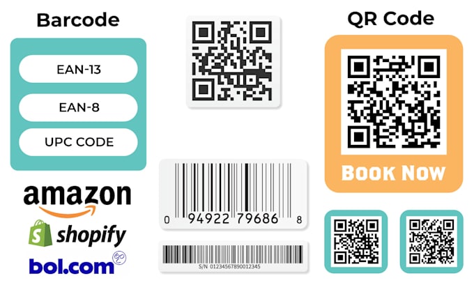 Barcode qr code in 1 hr by Sahsansb | Fiverr