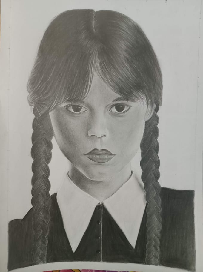 Do Pencil Portraits Using Graphite Pencils By Padmaja 01 Fiverr