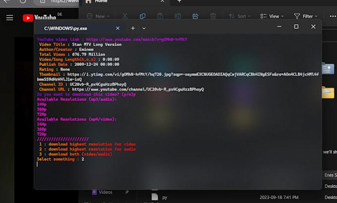 Create an professional python script by Itzenes | Fiverr