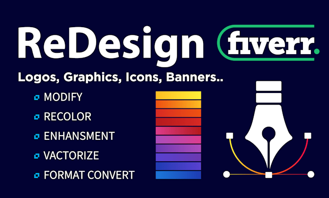 Redesign, edit, and vectorize any logo or graphics by Tathoi_dsinghub ...