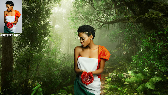 Do photo composition adding removing background retouching by Pathclipping | Fiverr