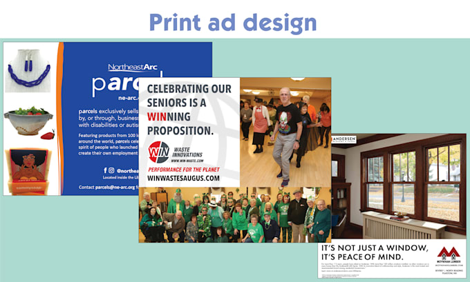 Design a full color print ad for a magazine or newspaper by Alunndesign ...