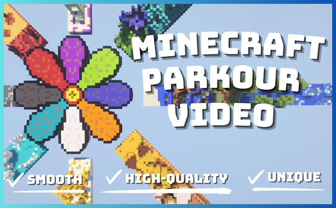 Record a high quality minecraft parkour gameplay by Majeey | Fiverr
