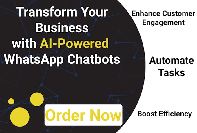 Create an ai powered whatsapp chatbot by Adventorcharls | Fiverr