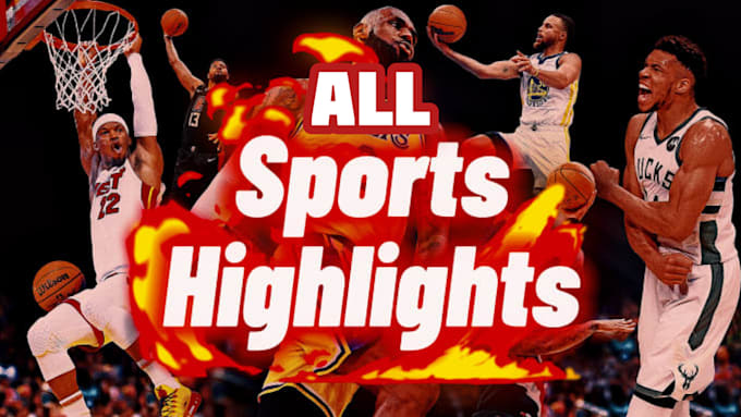 Edit all sports highlights videos without any copyright in hd by ...