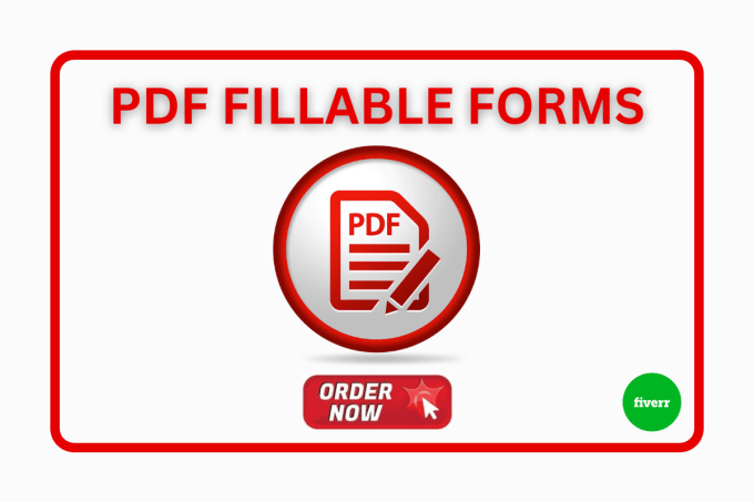 Create A Fillable Pdf Form Or Convert Scan Word Pdf Or Image To Fillable Form By