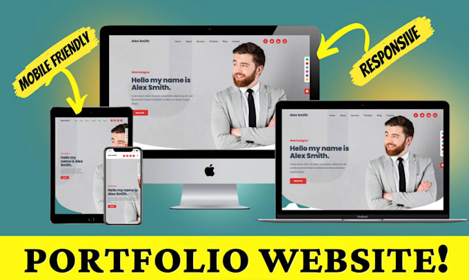 Create a porfolio with react js by Leebingler | Fiverr