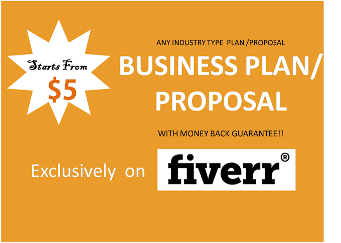 Write a complete business plan or proposal by Ransel | Fiverr