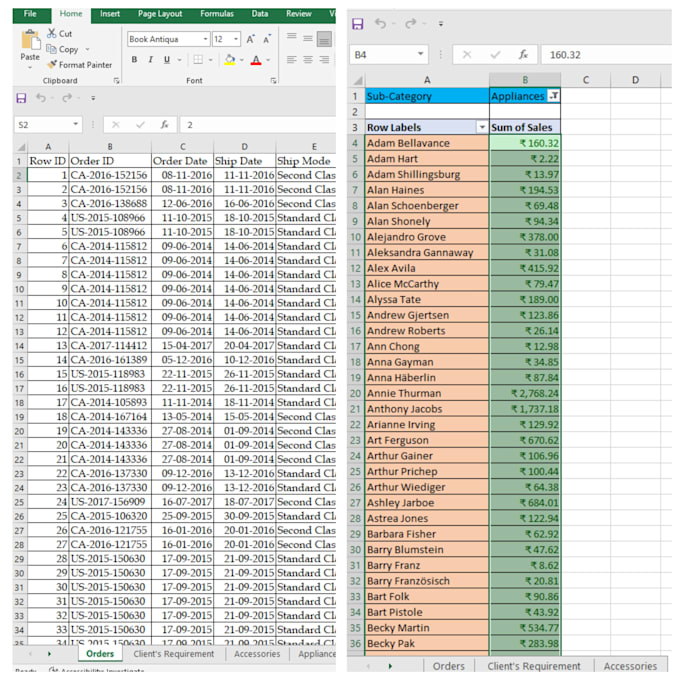 Professional excel report splitting service by Bnice58 | Fiverr