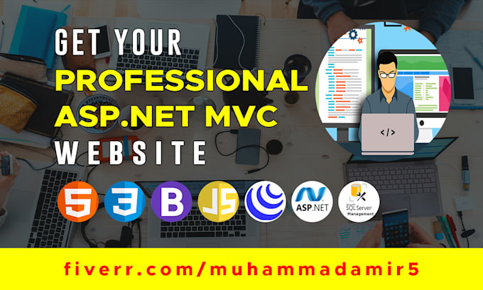 Create asp net mvc or asp net core mvc web application by Muhammadamir5 | Fiverr