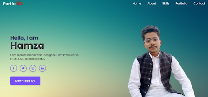 Do Responsive Web Design Using Html Css And Js By Hamzaawan24 Fiverr 3423