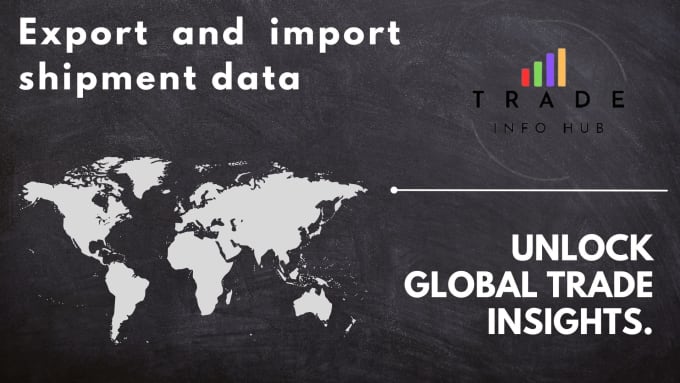 Provide export and import shipment data for specific countries and ...