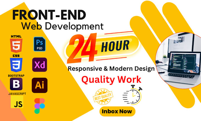 Convert figma, xd, psd to html, css, bootstrap, and javascript within ...
