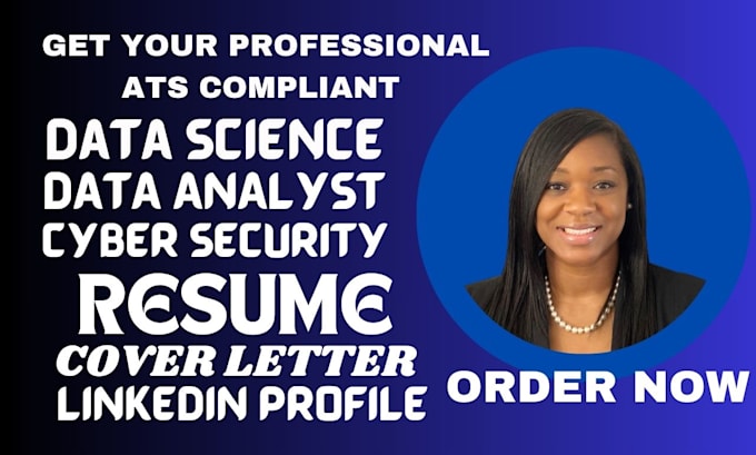 Craft an ats data analyst, data science, cyber security resume, and ...