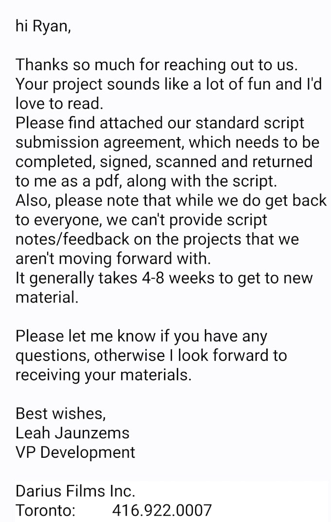 Write your query letter by Therealryanq | Fiverr