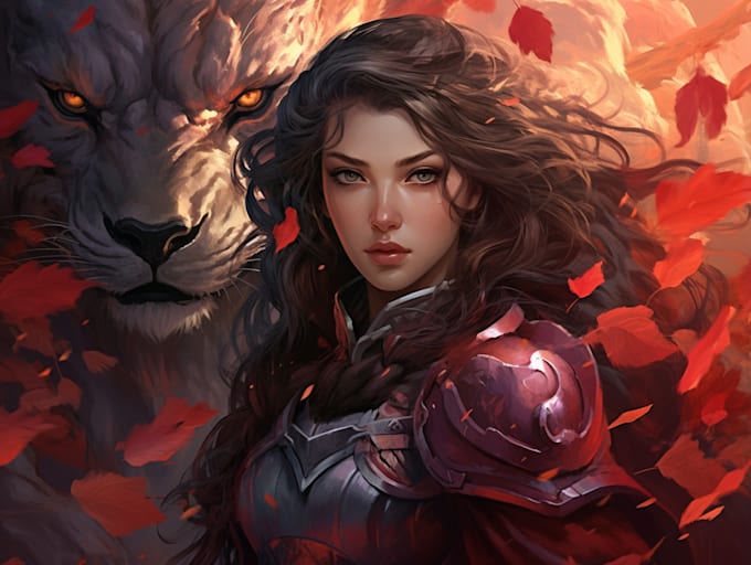 Draw fantasy dnd character dd concept art by Tsessed | Fiverr