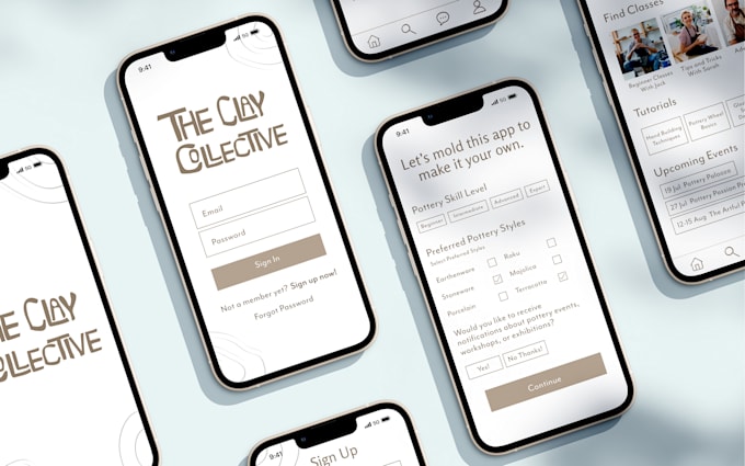 Create a modern, eye catching app by Rachel_spurr234 | Fiverr