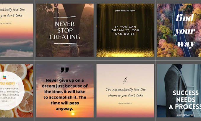 Design images with quotes for your social media posts by Avleena | Fiverr