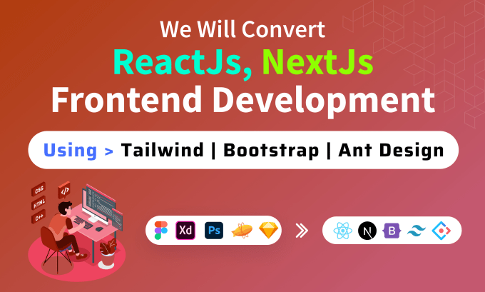 Do React Nextjs Frontend Development With Tailwind And Ant Design By Webflowcracker Fiverr