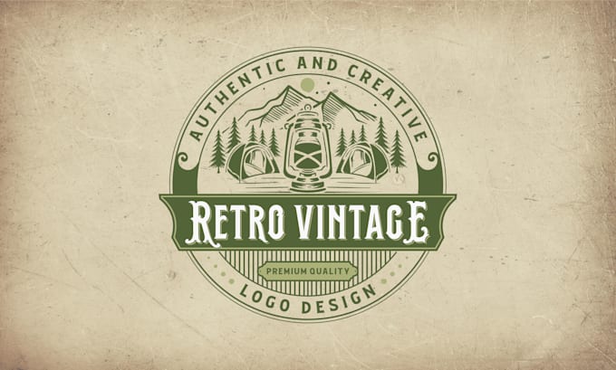 Create retro vintage and badge logo design for you by Rahimaakterrahi ...