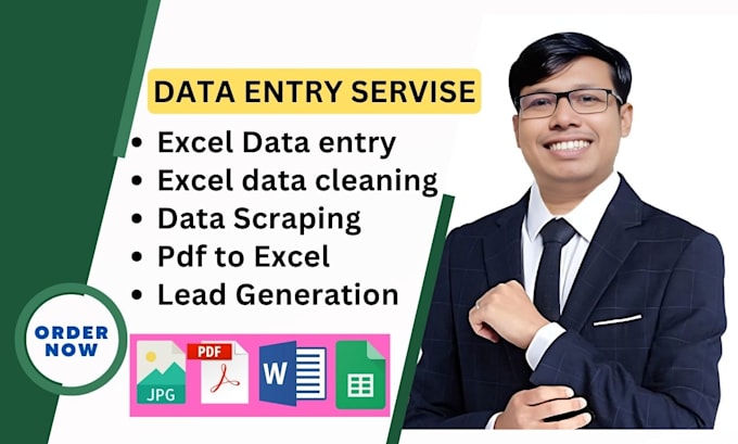 Do data entry, excel data cleaning, typing, copy paste by Momenul0173466 | Fiverr