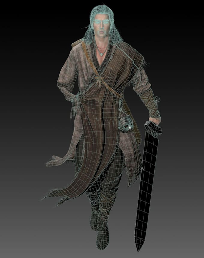 Be 3d modeler, rigger and animated, rig3d character, vrchat, blender ...