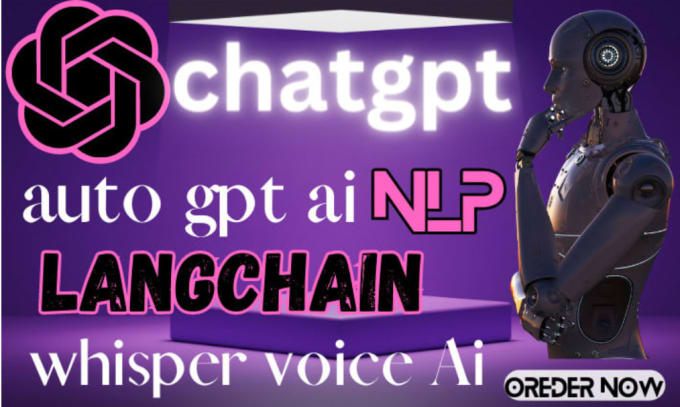 Develop ai chatbot using manychat, chatgpt, autonomous agent, langchain ... Develop ai chatbot using manychat, chatgpt, autonomous agent, langchain ...