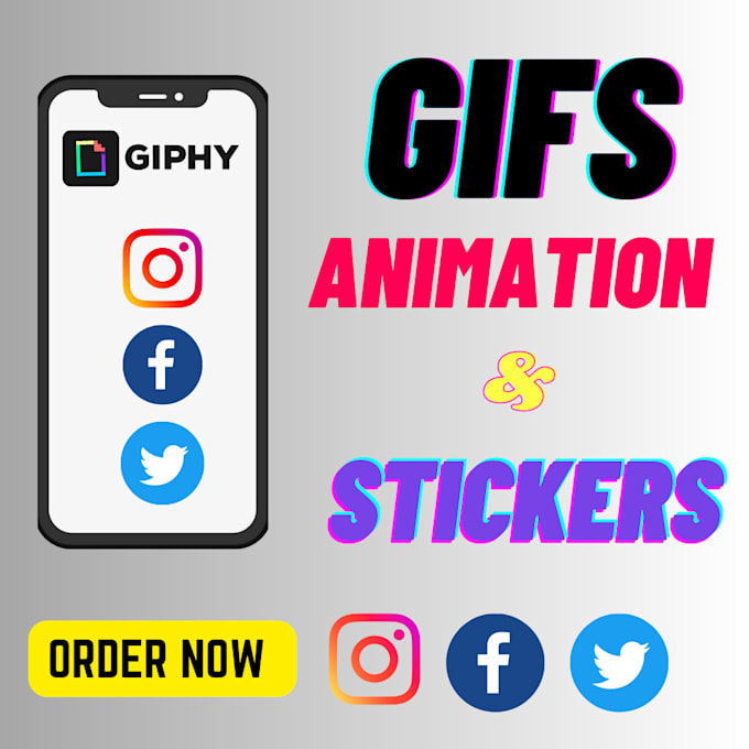 Create custom animated gifs for instagram and giphy stickers by ...