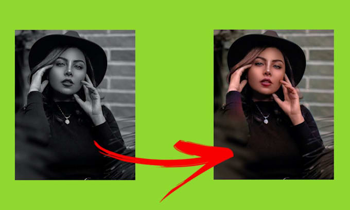 Turn colorless photos into colored photos by Berat54541 | Fiverr