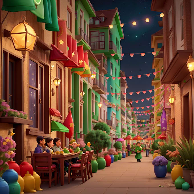 Generate compelling creative and vibrant ai powered visuals for you by ...