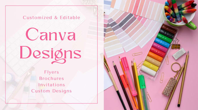 Create custom canva templates by Followthestray | Fiverr