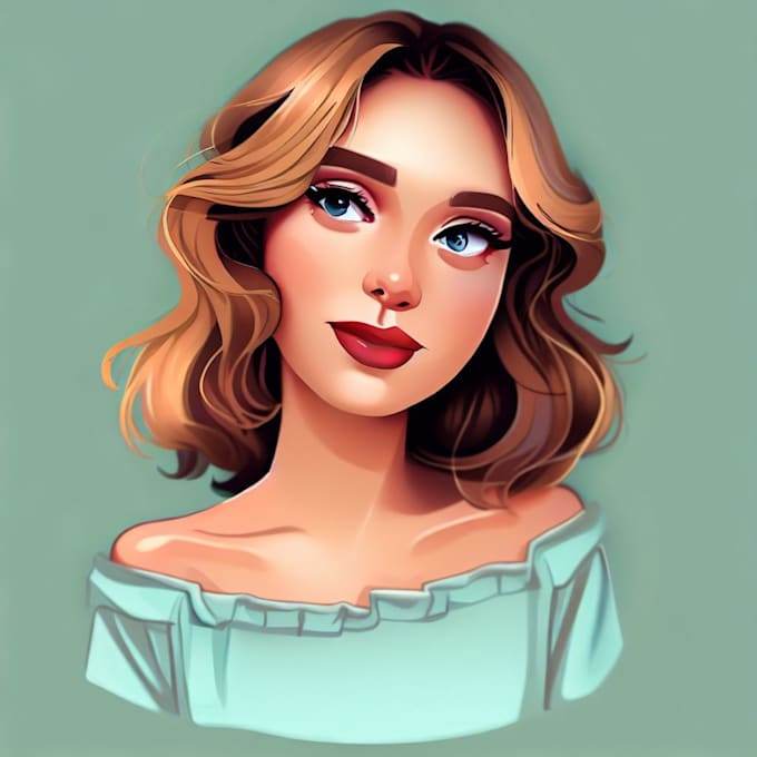 Draw a portrait in disney cartoon style by Badgican | Fiverr