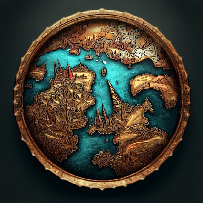 Create your fantasy map, worldmap, bottlecap for dnd etc by Skunelope ...