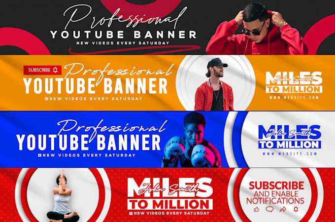 Design professional youtube banner for you by Mehedihasan351 | Fiverr