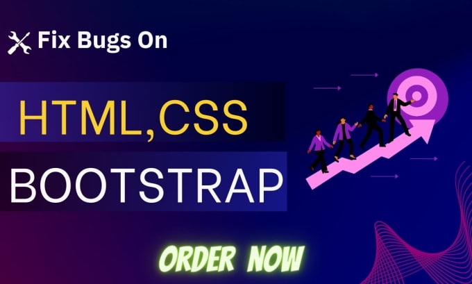 Fix Html Css Bootstrap Issues In An Hours By Hamza7developer Fiverr