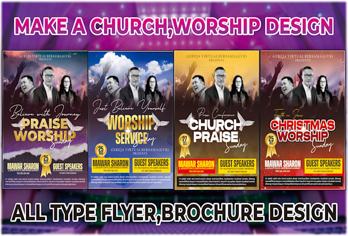 Make church,worship,pastor, all type designs for you by Antoniuswilliam ...